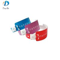 China Customizable Composite Wristband 250x25mm Waterproof Event Bracelet for Wedding Admission for sale