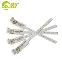 China Waterproof Disposable PVC Vinyl Wristband 250x25mm for Event Sites Custom Logo for sale