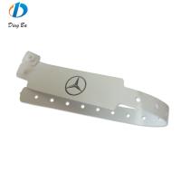 China Waterproof PVC Vinyl Wristband 250x25mm Wide Shape for Festival Wedding Event for sale