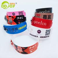 China Waterproof Numbered Identification Wristband 250x25mm for Festival Party Events for sale