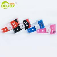 China Waterproof Numbered Identification Wristband 250x25mm for Festival Party Events for sale