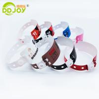 China Waterproof Numbered Identification Wristband 250x25mm for Festival Party Events for sale