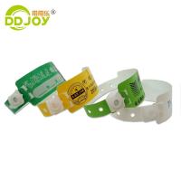 China Custom Logo Composite Wristband 250x25mm for Festival Events Waterproof Tear Resistant for sale