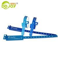 China Custom Logo Composite Wristband 250x25mm for Festival Events Waterproof Tear Resistant for sale