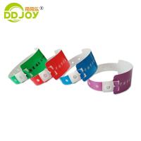 China Custom Logo Composite Wristband 250x25mm for Festival Events Waterproof Tear Resistant for sale
