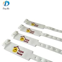 China Waterproof Custom Printed PVC/Vinyl Identification Wristband for Event Identification for sale