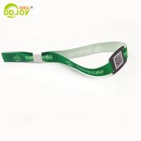 China Custom Festival Fabric RFID Bracelet 350x15mm Waterproof Wristband for Events for sale