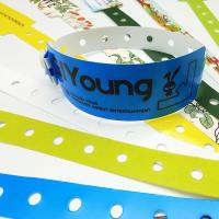 China Disposable ID Wristbands Waterproof and Personalised Plastic Solution for Events for sale