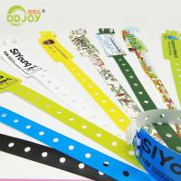 China Disposable ID Wristbands Waterproof and Personalised Plastic Solution for Events for sale