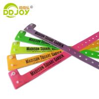 China Custom Soft PVC Wristband 250x25mm for Events VIP Admission One-Time Access for sale