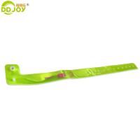 China Neon Color PVC Reflective Wristband 250x25mm 250x16mm Disposable Party VIP Bangle for Event Entrance for sale
