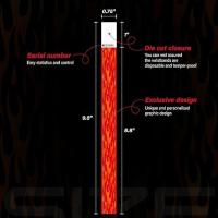 China Custom Tyvek Paper Wristbands 250x25mm 250x19mm Waterproof Adhesive Closure for Events for sale