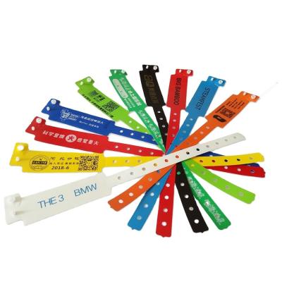 China Custom Logo Waterproof Composite Paper Wristband 250x25mm for Events and Pool Parties for sale
