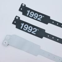 China Custom PVC Vinyl Wristband Bracelets for Events Festival 250x25mm 250x16mm for sale