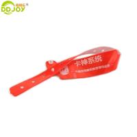 China Custom Reflective PVC Wristband 250x25mm Neon Color Waterproof Disposable for Events for sale