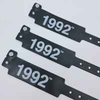 China Custom PVC Vinyl Wristband Bracelets for Events Festival 250x25mm 250x16mm for sale