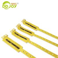 China Customizable PVC Wristband 250x25mm Waterproof Tear Resistant for Events Festivals for sale