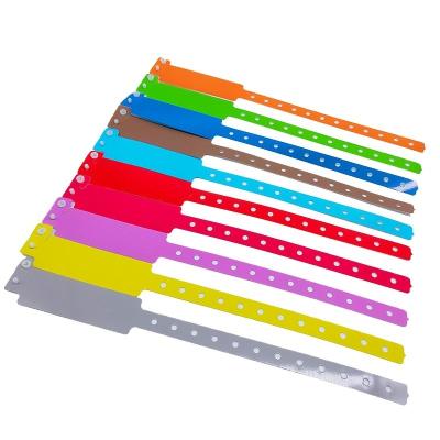 China Custom Waterproof PE Wristband 250x25mm for Events Clubs Parks with Logo Printing for sale