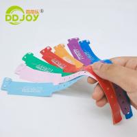 China Custom PVC Vinyl Wristband 250x25mm for Festival Events VIP Admission Waterproof for sale