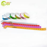 China Custom Waterproof PE Wristband 250x25mm for Events Clubs Parks with Logo Printing for sale