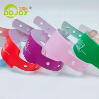 China Custom PVC Vinyl Wristband 250x25mm for Festival Events VIP Admission Waterproof for sale