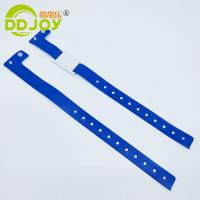 China Custom Logo Bracelets L Shape PVC Vinyl Material Writable Smart RFID Chip Wristband for sale