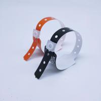 China PE Wristband 250x25mm VIP Admission for Park Events Festival ISO9001 Certified for sale