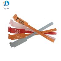 China Custom Logo Soft PVC Wristband 250x25mm Waterproof Vinyl Bracelet for Events for sale