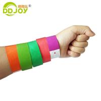 China Custom Tyvek Wristband 250x25mm Full Color Event Security Entry VIP Party for sale