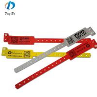 China Wholesale QR Code Composite Plastic Wristband 250mm x 25mm for Hotel Resort Waterproof Anti-Alcohol for sale