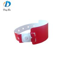 China Custom Logo Plastic Wristbands 250x25mm Waterproof Composite Bracelet for Events for sale