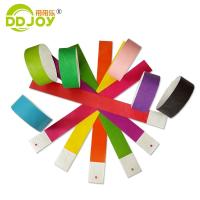 China Custom Tyvek Paper Wristbands 250x25mm Waterproof Tear Resistant for Events Festivals for sale