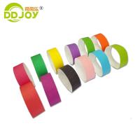 China Custom Tyvek Paper Wristbands 250x25mm Waterproof Tear Resistant for Events Festivals for sale