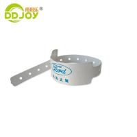 China Custom PVC Vinyl Wristbands 250x25mm Monochrome Printing for Events Party for sale