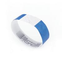 China Custom Logo Printed Tyvek RFID Wristbands with NFC Function The Ultimate Retailer's Choice for sale