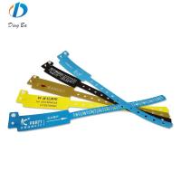 China Custom Composite Plastic Wrist Bands 250x25mm for VIP Club Admission ID Bracelets for sale