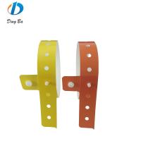 China Custom Waterproof Wristband 250mm x 25mm Promotional Gift Bracelet for Events for sale