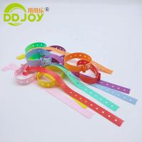 China Custom Logo PVC Wristband 250x16mm L Shape for Events Festivals Adult Size for sale