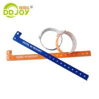 China Composite Material L Shape Adult Size PVC Vinyl Wristbands 250x25mm 250x16mm for sale