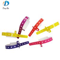 China Custom Synthetic Paper Wristband 250x25mm Violet for Events Festival Promotional Use for sale
