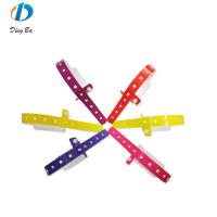 China Custom Synthetic Paper Wristband 250x25mm Violet for Events Festival Promotional Use for sale
