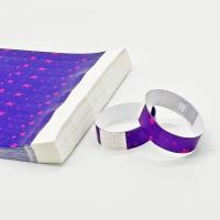 China Event Party Supplies Waterproof Paper Bracelet with NFC Function and RFID for sale