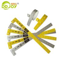 China Customizable Composite Material Paper Wristband 250x25mm for Events Admission Control for sale