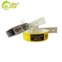 China Customizable Composite Material Paper Wristband 250x25mm for Events Admission Control for sale