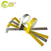 China Customizable Composite Material Paper Wristband 250x25mm for Events Admission Control for sale