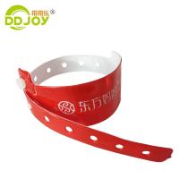 China Custom Neon PVC Wristband 250x25mm Wide Shape Waterproof Festival Wristband for sale