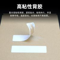 China UHF RFID Clothing Sticker with U8 Chip KU7 Passive 915MHz Protocol for Laundry Tracking for sale