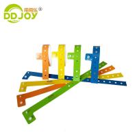 China Custom Composite Material ID Bracelets Waterproof L Shape PE Wristband 250x16mm for Events for sale