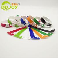 China Custom Waterproof Plastic Wristband 250x25mm for Events Festivals Parks Durable for sale