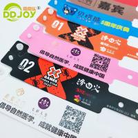 China Custom Waterproof Anti-Allergy Composite Wristband 250x25mm for Theme Park Events for sale